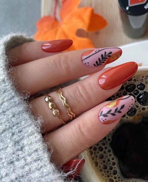 Best Cute and Aesthetic Fall Nails - Autumn Nail Art Ideas