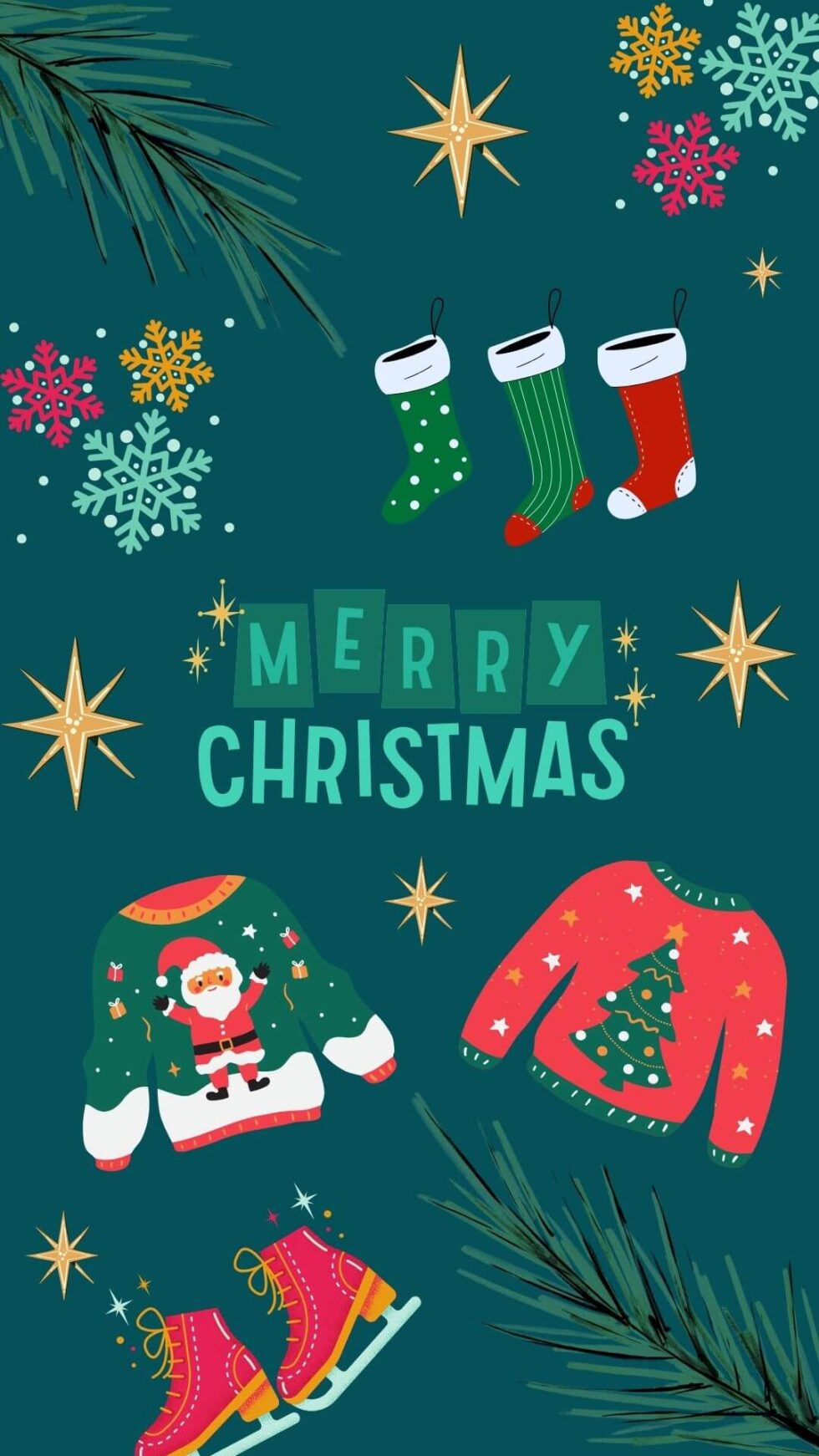 50+ Free Cute and Aesthetic Christmas Phone Wallpapers