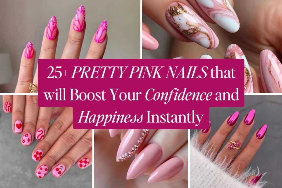 25+ Pretty Pink Nails That Will Boost Your Confidence and Happyness