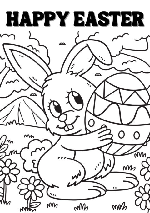 25 Cute and Aesthetic Spring Coloring Pages for All Ages (Free PDF ...