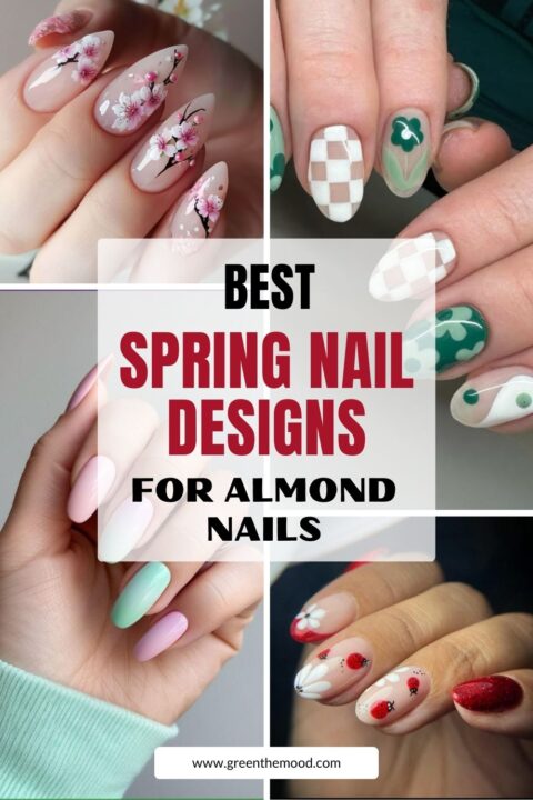 The Ultimate Guide to Spring Nail Designs- Almond Nail Ideas